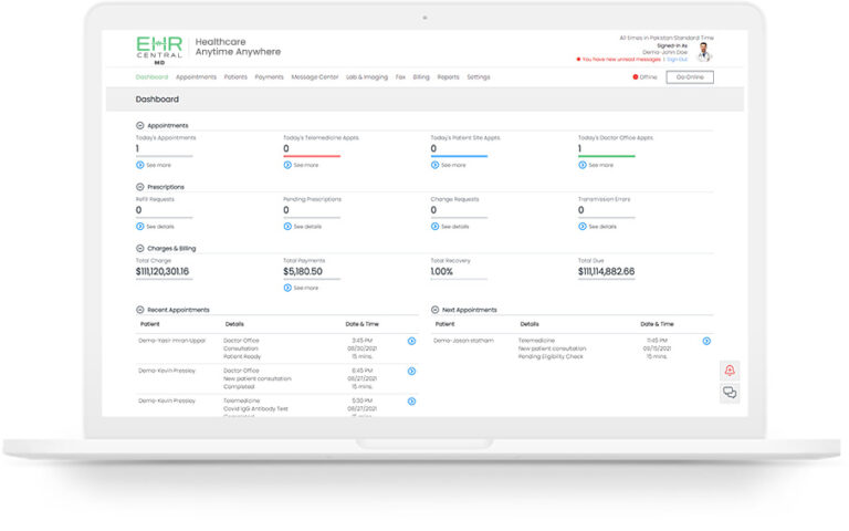 Medical Billing Management System - EHRCentral